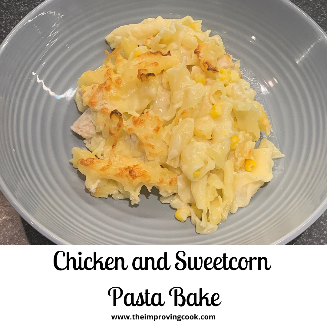 Chicken and Sweetcorn Pasta Bake