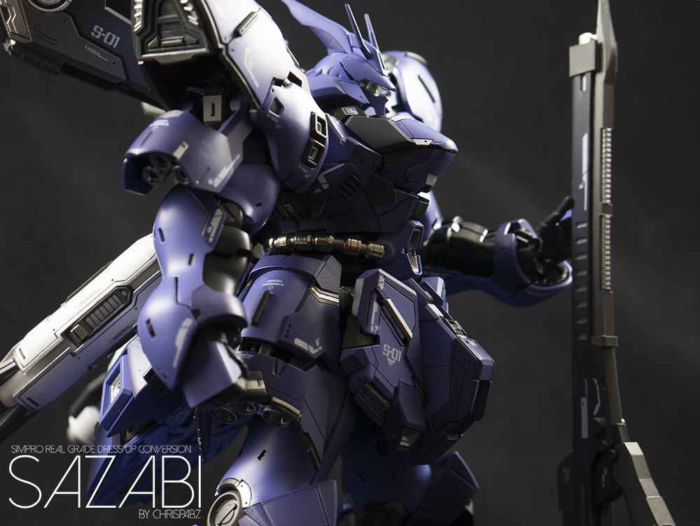 Custom Build: RG 1/144 MSN-04 Sazabi "SIMPRO Resin Conversion"
