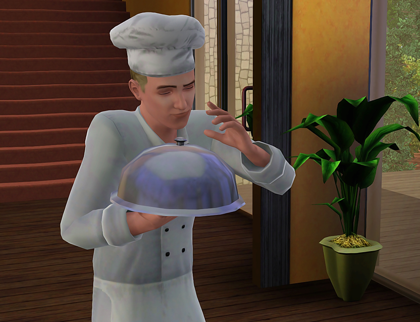 薇琪愛玩耍: The Sims 3 - 照常營業餐館