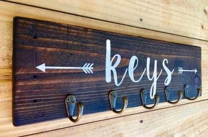 50 Creative DIY Keychains On Wall Decoration Ideas | ARA HOME
