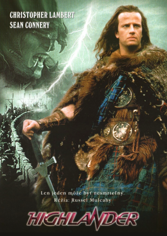 Bloody Pit of Rod: HIGHLANDER (1986) Poster Art