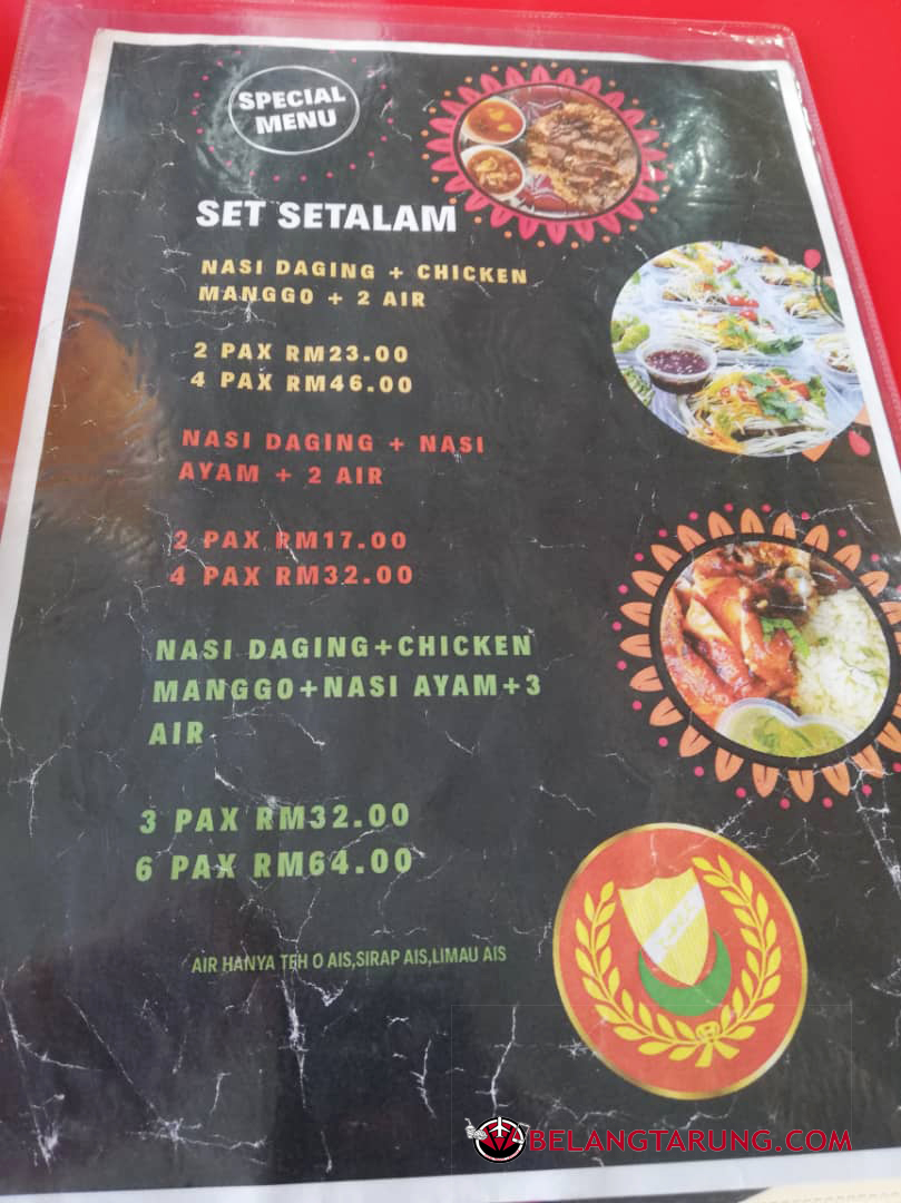 Nasi Daging Utara Di Kedai Nasi Daging Sempoi Jalan Kebun Shah Alam