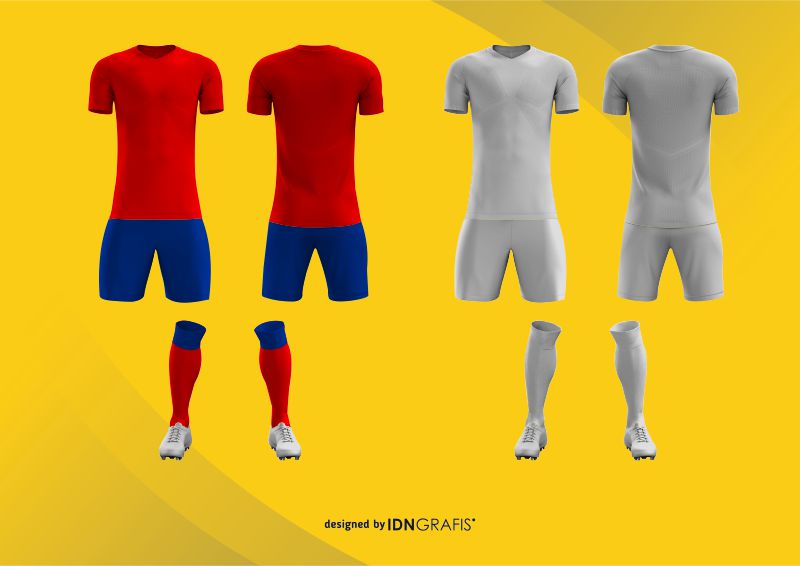 Download Jersey Mockup Vector Corel Draw - IDN GRAFIS