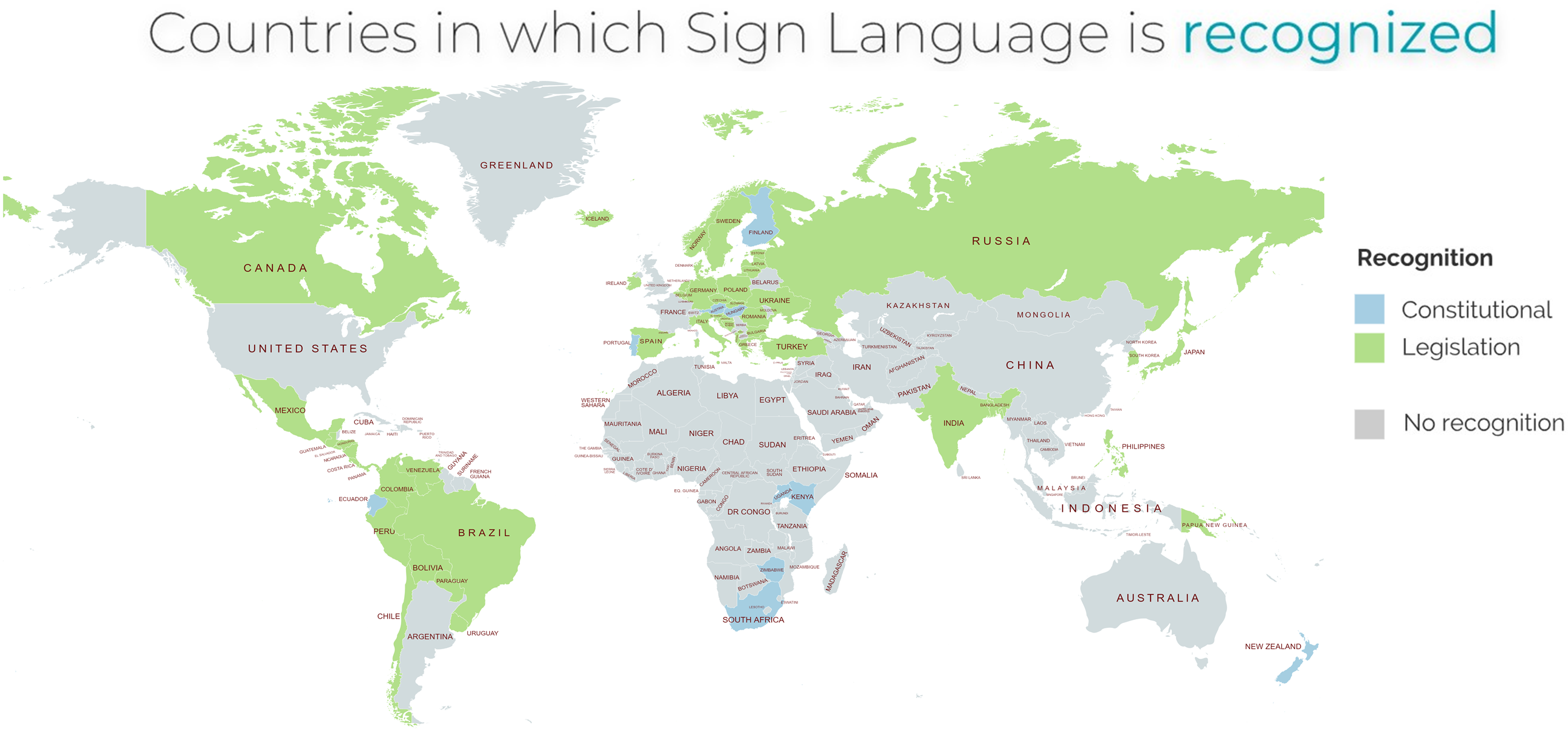 Infographic: Sign Language Rights for All!