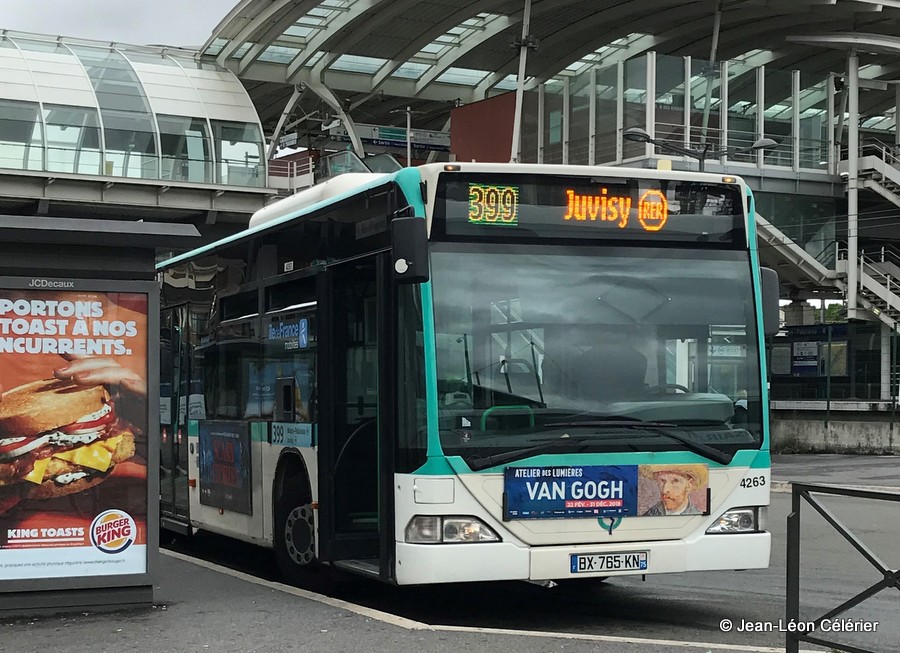 Les Tramways,Métro,RER,Bus de la RATP: Bus 399