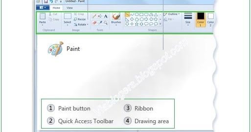 Panduan cara menggunakan Microsoft Paint pada windows - ViaBlogers