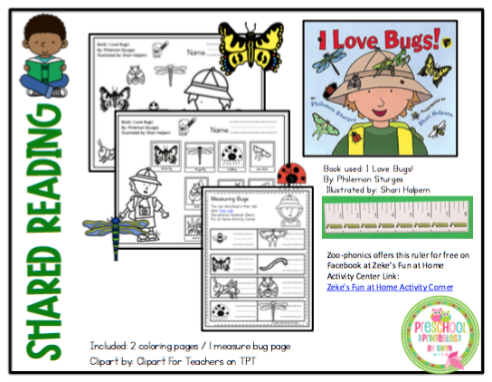 Shared Reading Clipart