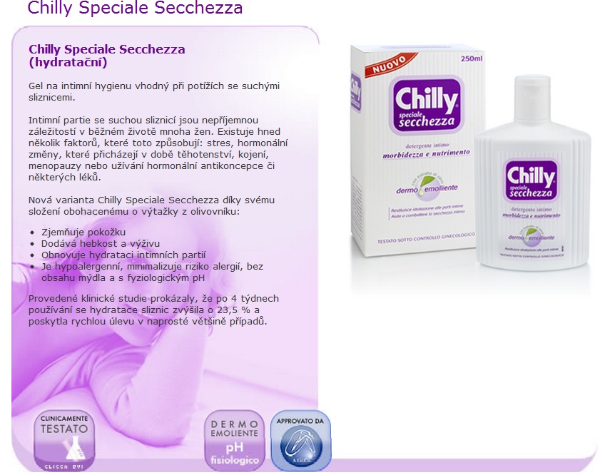 Brunette's world: Chilly gel intima - Fresh