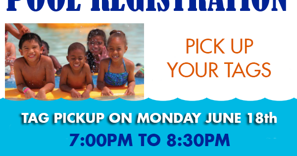 Laurel Oaks HOA: Pool Tag Pick-up for 2018 Pool Season