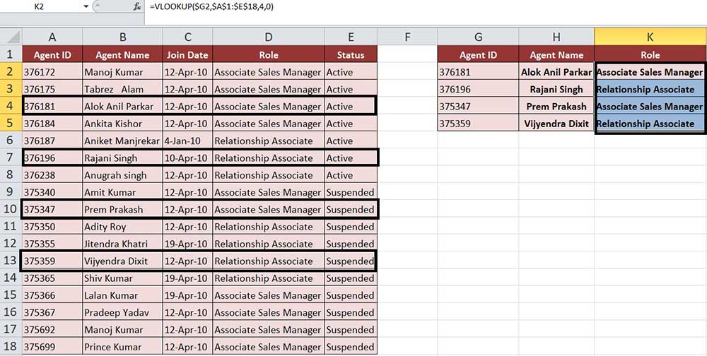 Vlookup Formula In Excel In Hindi Vlookup Ka Use Kaise Karte Hai Newexcelworld