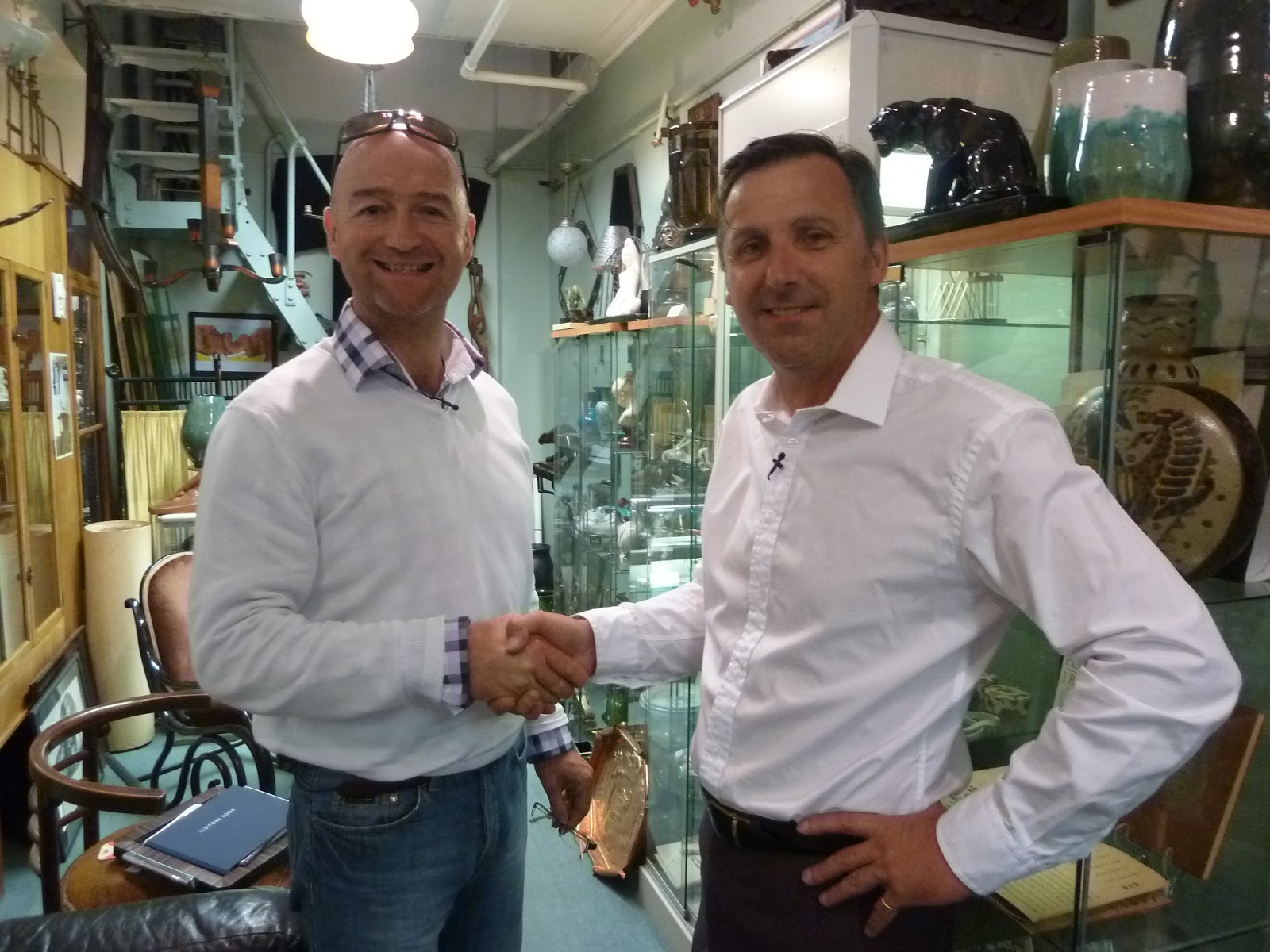 Wayne Colquhoun: Antique Road Trip-The BBC's David Harper Drops In.