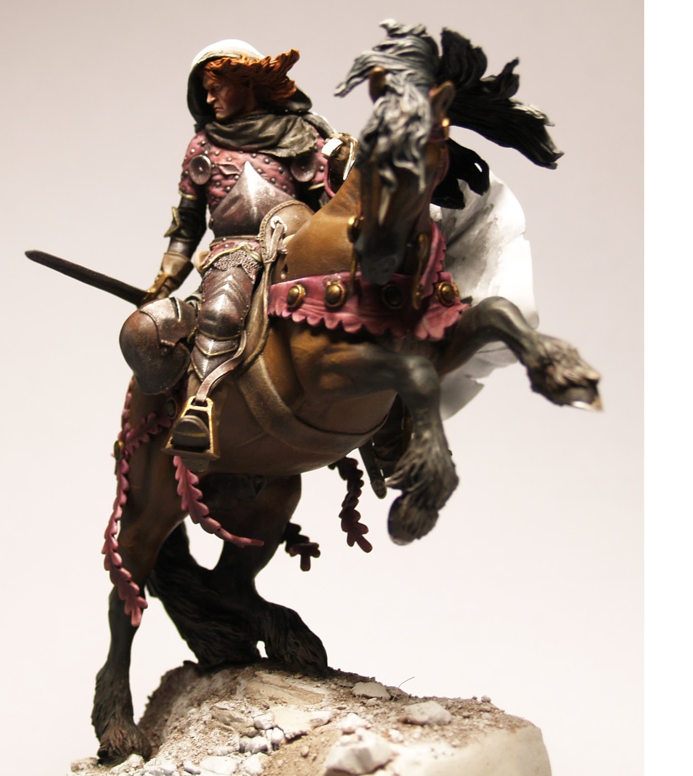Miniatures, Paint and History: Roaming Knight XV 75mm Pegaso (Update V)