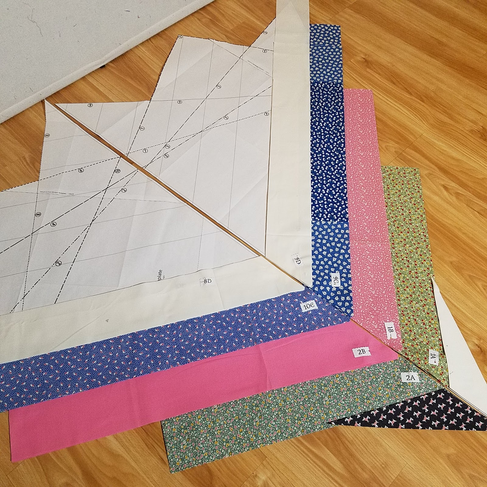 Becca's Crazy Projects: Star Storm Quilt