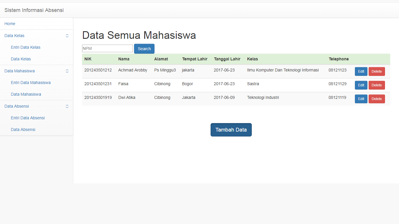 Download Program Aplikasi Absensi Menggunakan Java Netbeans Berbasis ...