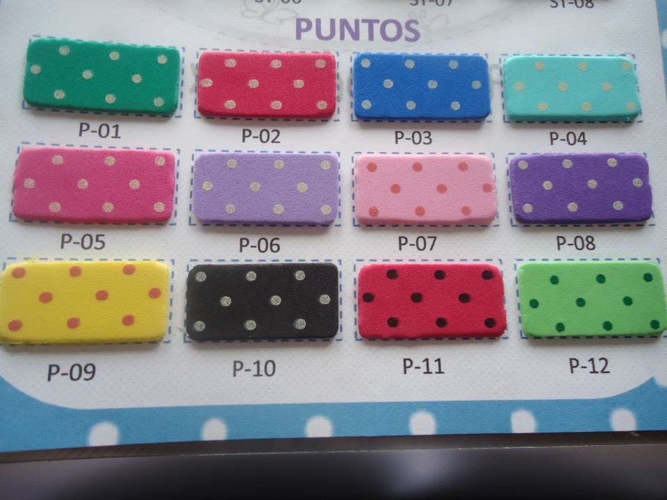 Fomy-tk del Maestro: Catalogo de Fomy estampado.