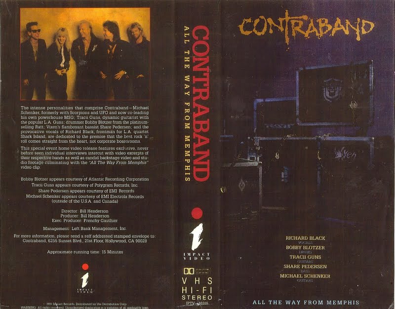 Cries from the Quiet World: Contraband "Contraband"