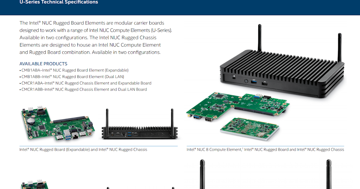 FanlessTech: Meet Intel's NUC Elements