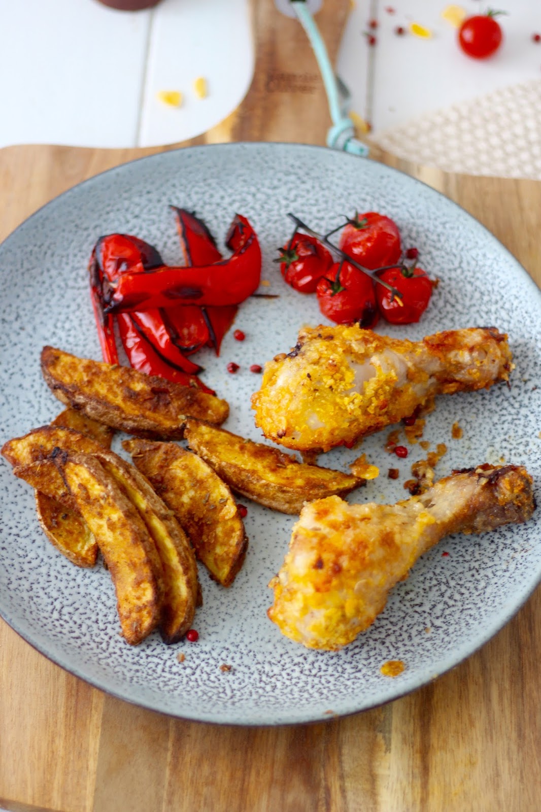 Pollo crujiente - Strudel & Flan