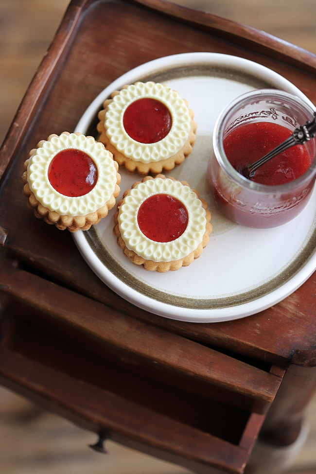 Sablé prestige chocolat confiture