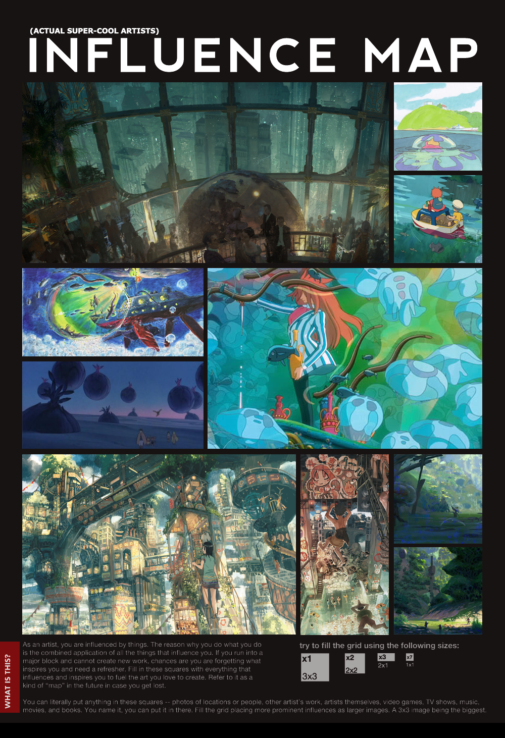 PINBUNS: Invisible Cities - MORIANA | Key Thumbnails + Influence Maps