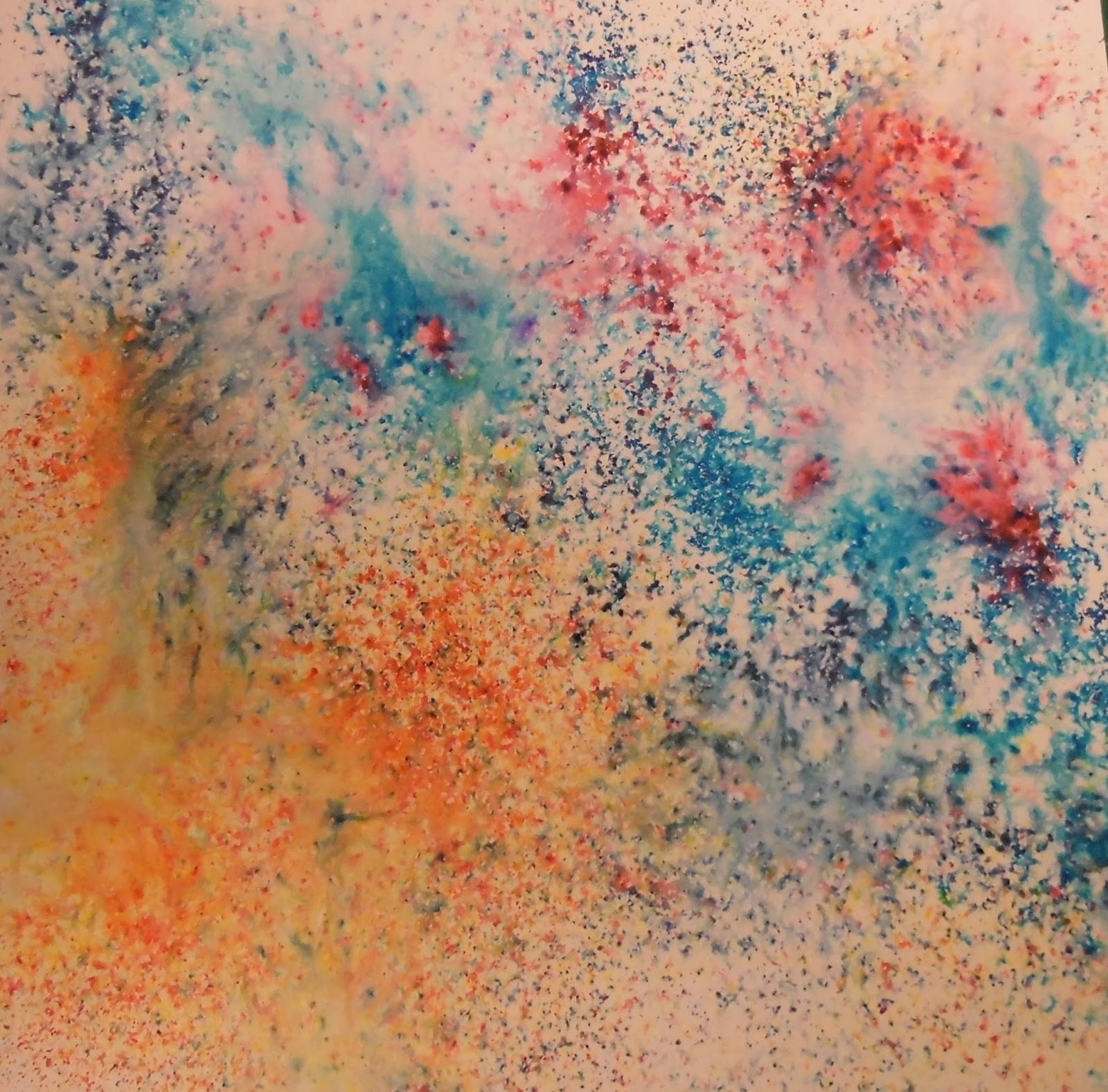 Sarah's Craft Shed: Brusho Background