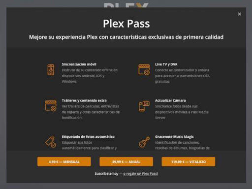 Blog EnFaseTerminal: Servicio multimedia con Plex