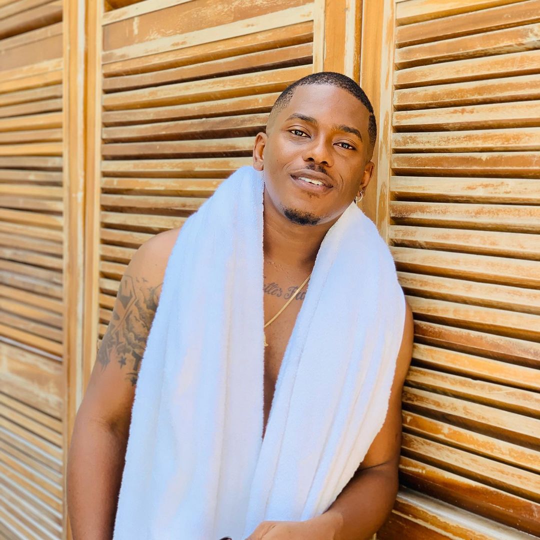 Pictures of Timini Egbuson arm tattoo