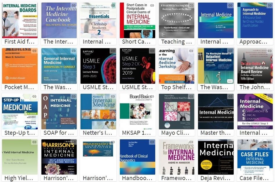 28 books in Internal Medicine
