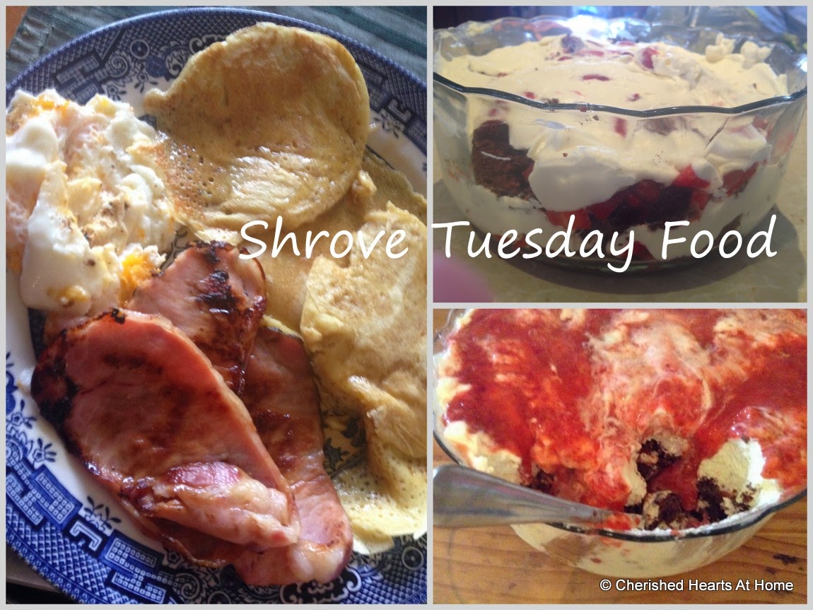 Cherished Hearts At Home: Shrove Tuesday and Ash Wednesday