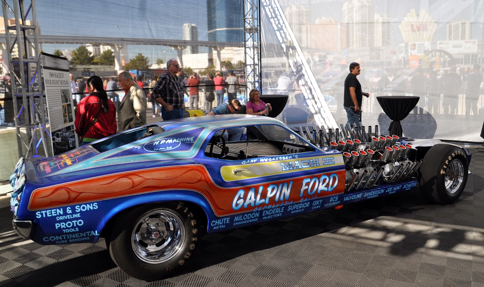 Just A Car Guy: close ups of the Mach IV, and I got lucky and met the ...