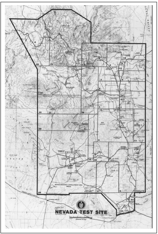 A Railroad Trestle at the Nevada Nuclear Test Site