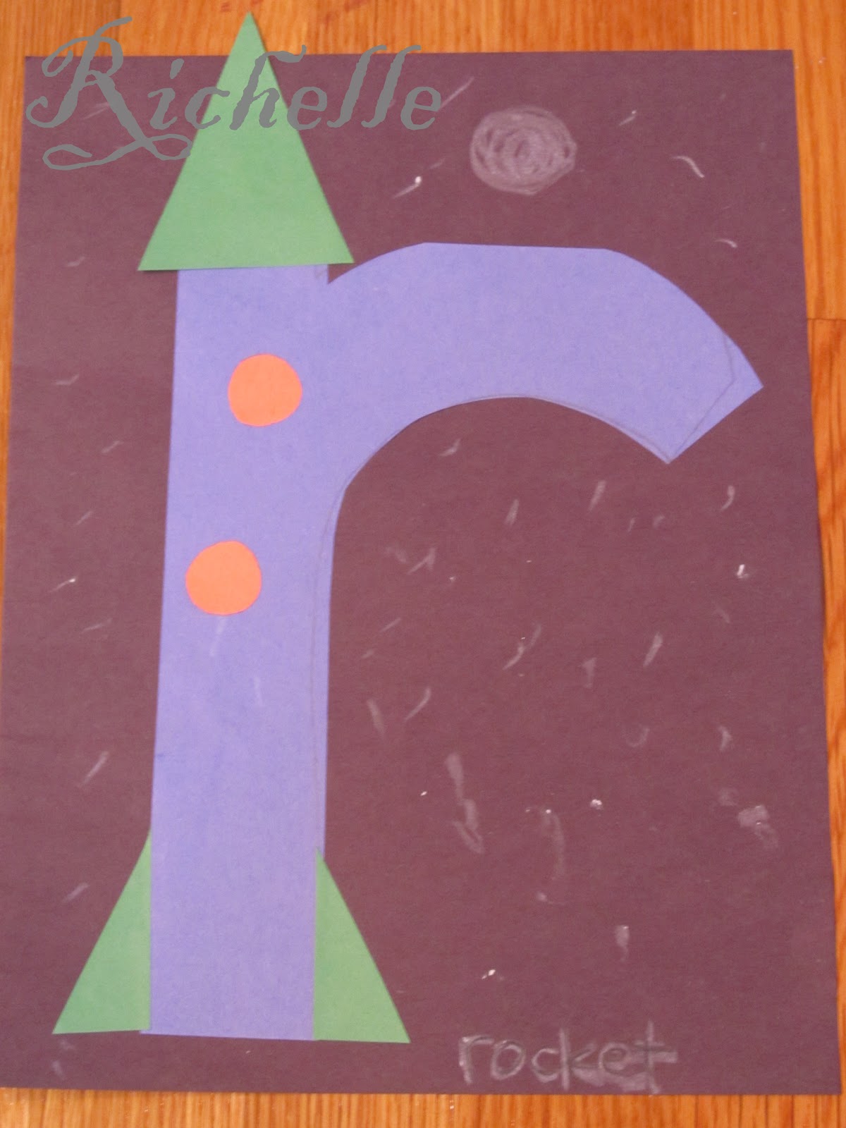 Richelle's Creative Corner: Lower Case R