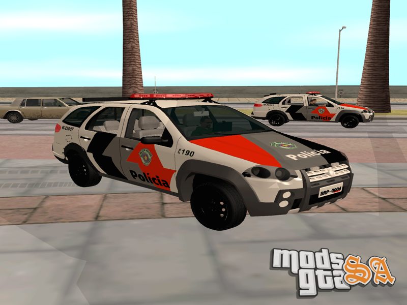 Mods GTA San Andreas: Fiat Palio Weekend Adventure PMESP