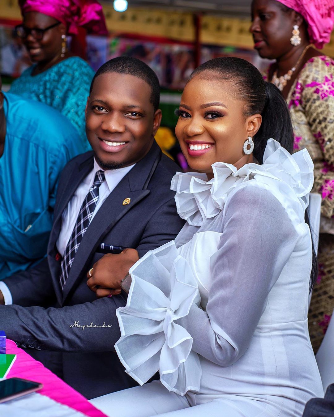 Court/Registery Wedding Pictures of Seilat Adebowale And Husband ...