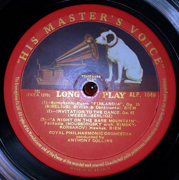 Pristine Classics: 24/48: Anthony Collins / Royal Philharmonic ...