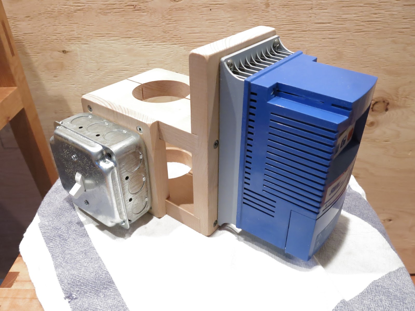 aerialcopper: Drill Press VFD Mount