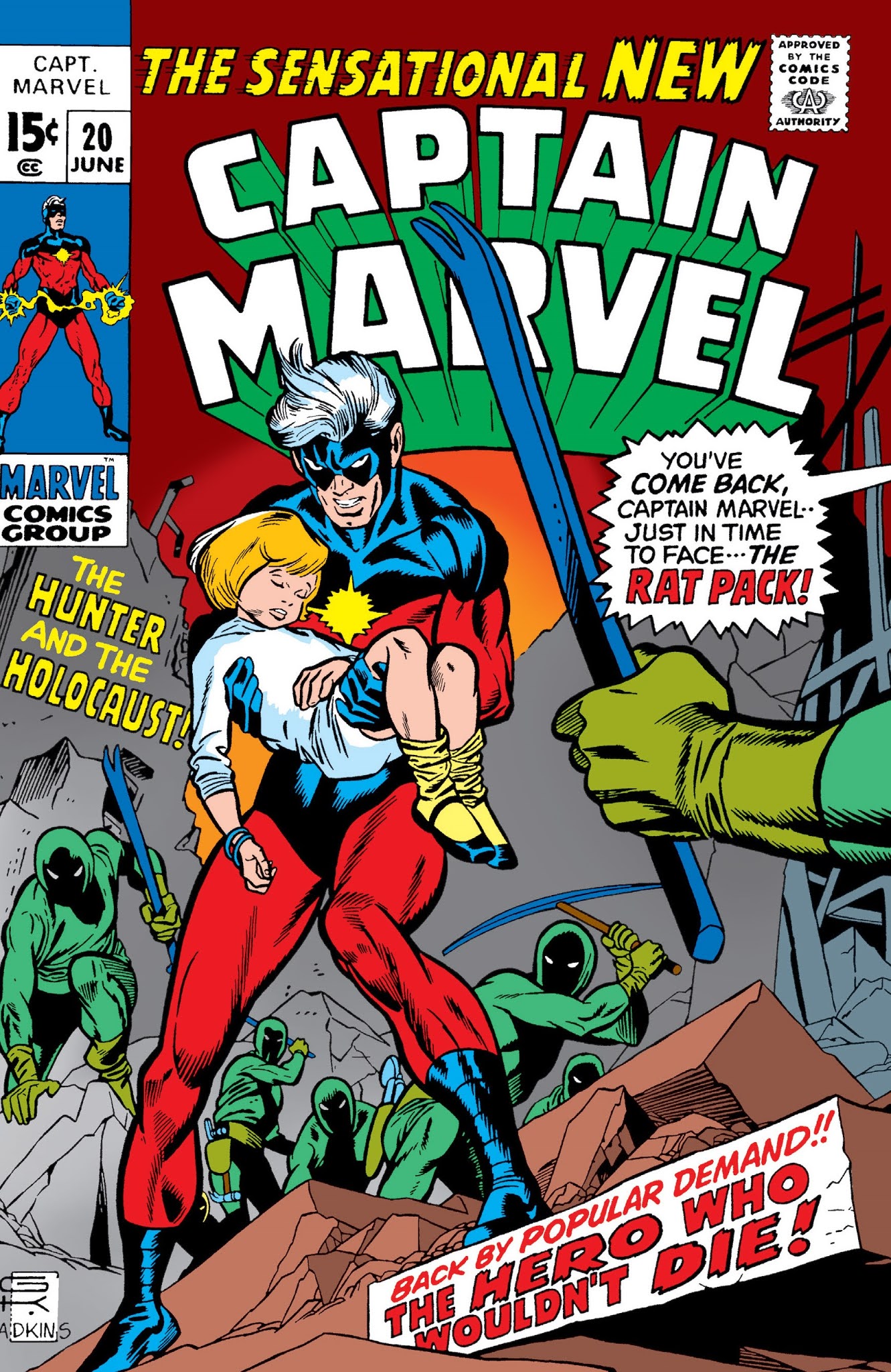 CAPTAIN MARVEL #20 JUNE 1970