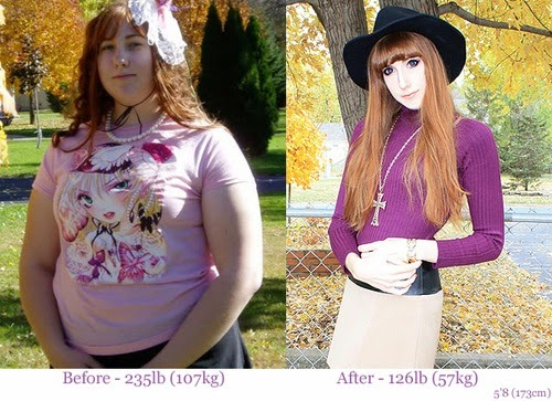 How I lost 115 lb (52.2kg) Weight loss update! | Sara Mari - J-fashion ...