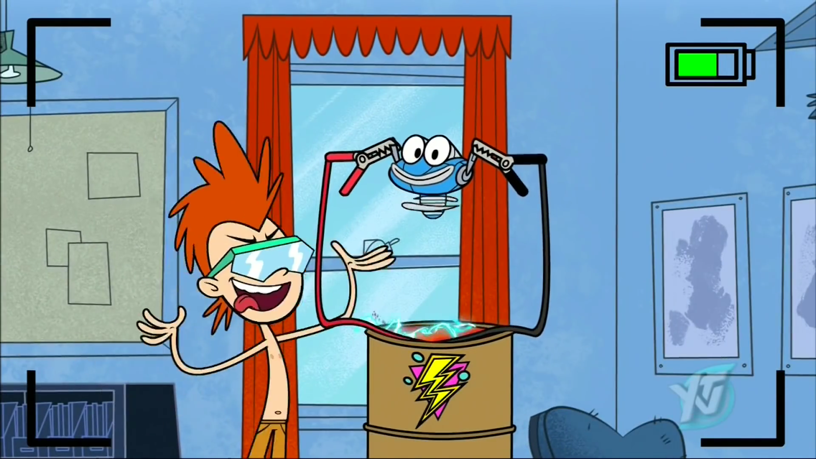 Shirtless Drawn Cartoon Boys: Shirtless Chuck McFarlane in Chuck's Choice