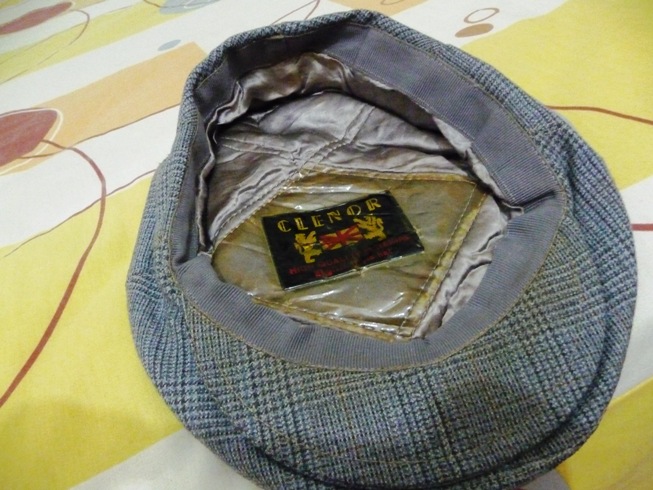 Gerobok Kita: Clenor- vintage tweed cap/golf cap/topi maher zain(?)
