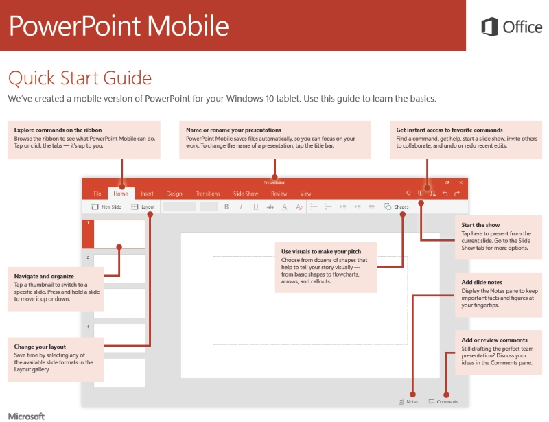 POWERPOINT 2016 QUICK START GUIDEpdf