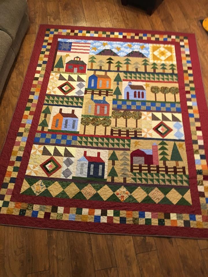darlaville: a finished quilt