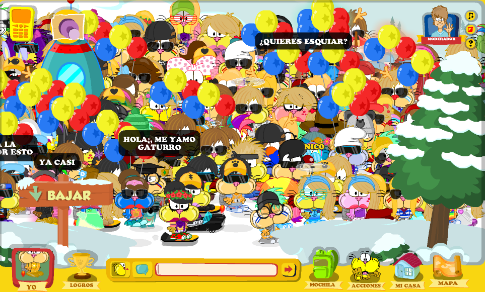 Mundo Genial: ¡¡¡Nik en Mundo Gaturro!!!