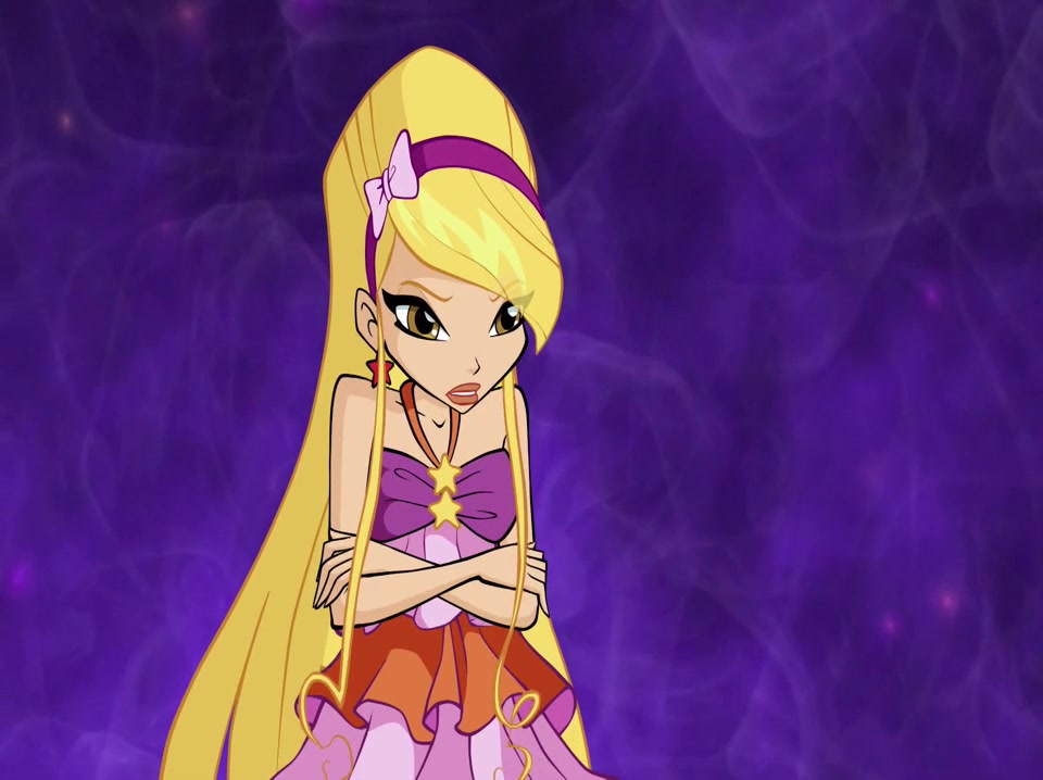 Imágenes de la pesadilla de Stella con ella misma - Winx Club All