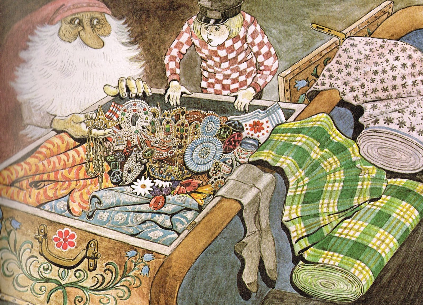 children's book illustrations: Viktor Rydberg, Rydberg, The Christmas ...