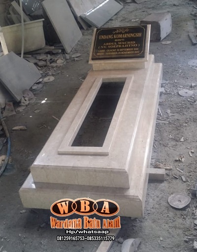 Beberapa Contoh Kijing Makam Marmer / Kijingan Granit - Gambar Kijing ...