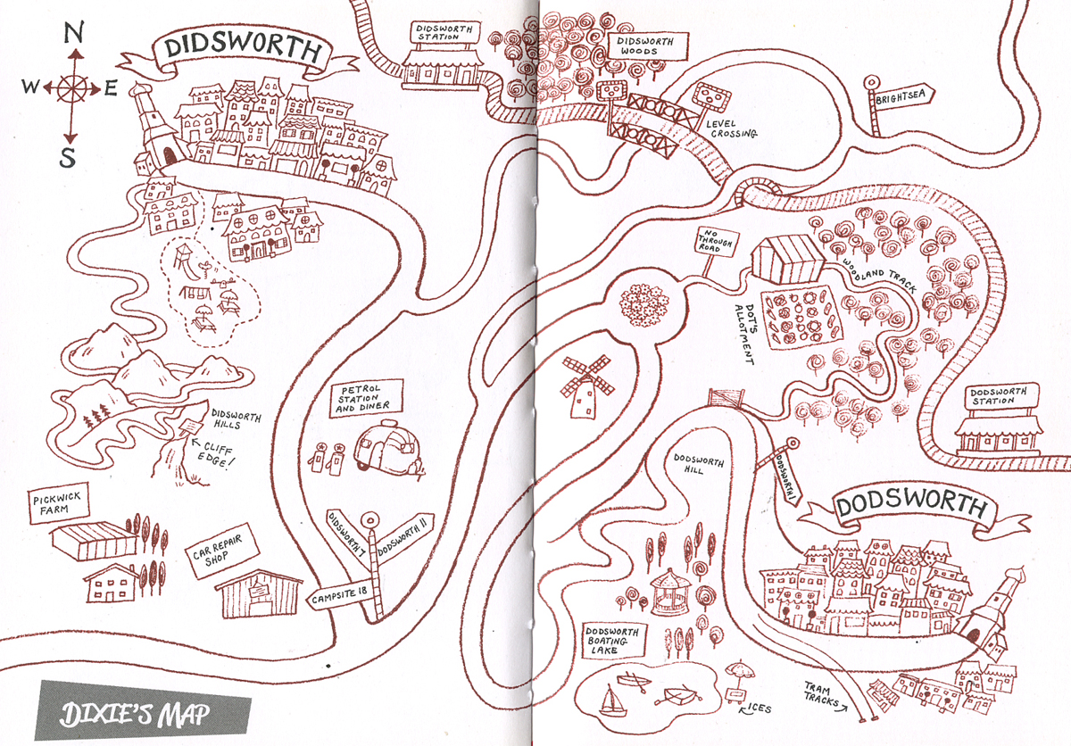 Picture Book Den: Lost in Picture Book Maps with Mini Grey