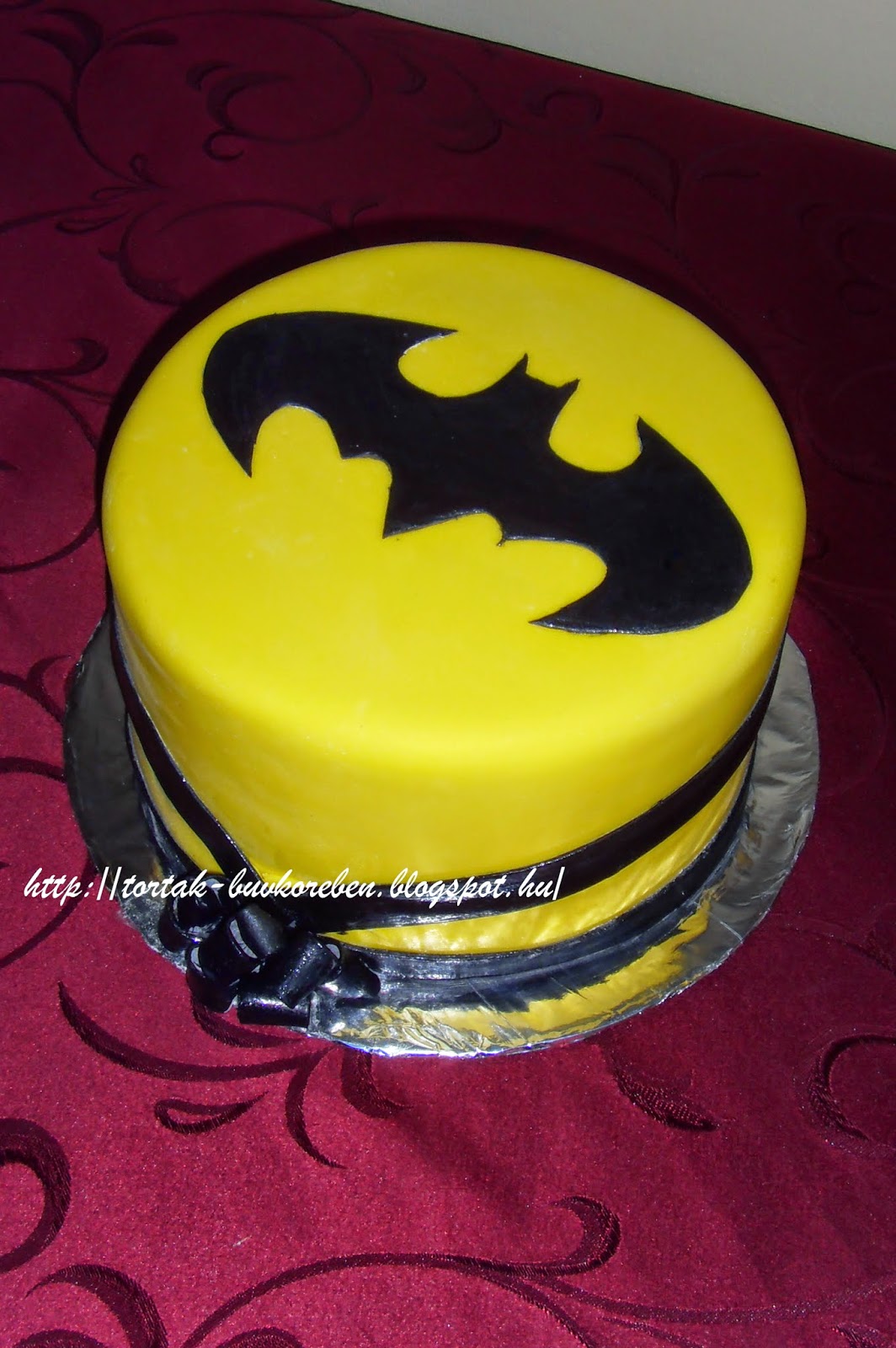 Torták bűvkörében: Batman - torta