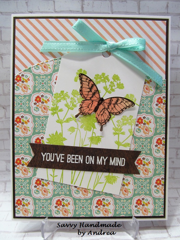 Savvy Handmade Cards: On My Mind Card - TMS #526