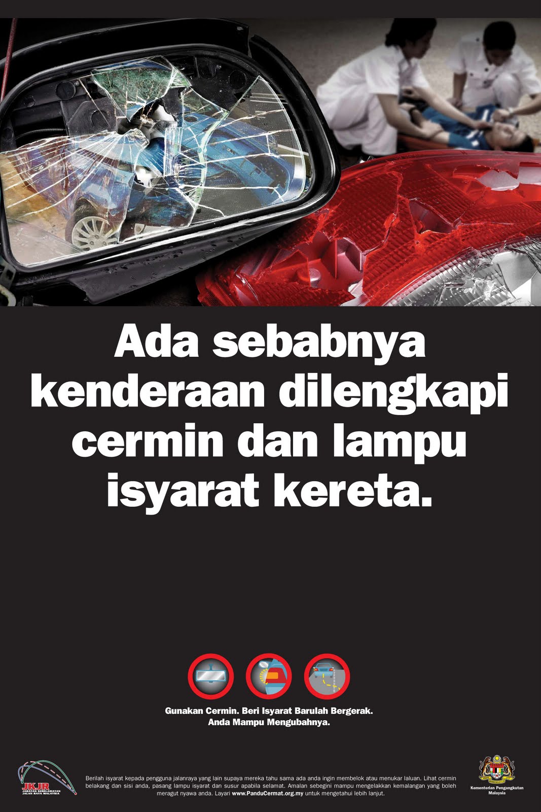 Jabatan Keselamatan Jalan Raya Sabah: Poster Kemalangan Di Jalan Raya